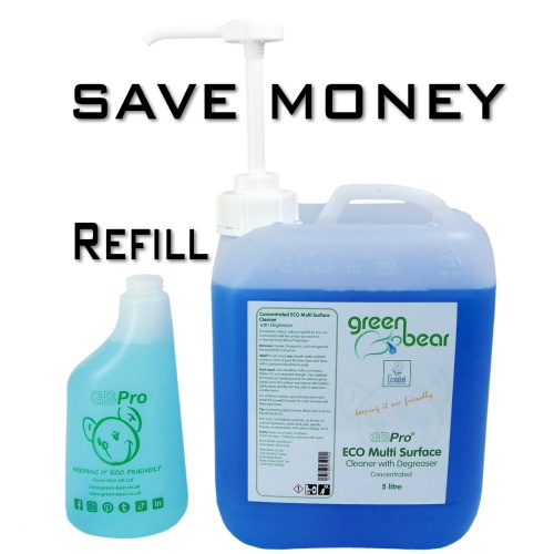 Sanitair Bio Sanitary Toilet Cleaner - 10L - Green Bear